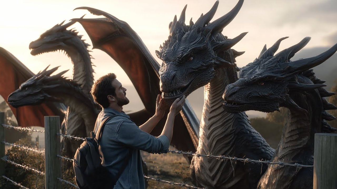 A Human Rescued a Trapped Dragon—Then the Pack Did the Impossible ...