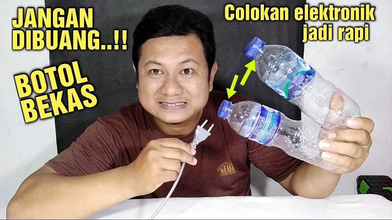 CARA BUAT GANTUNGAN KABEL ELEKTRONIK DI TEMBOK BIAR RAPI !! - YouTube