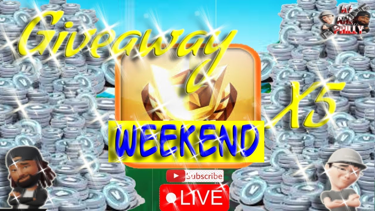 GIVEAWAY WEEKEND PT.1 - YouTube