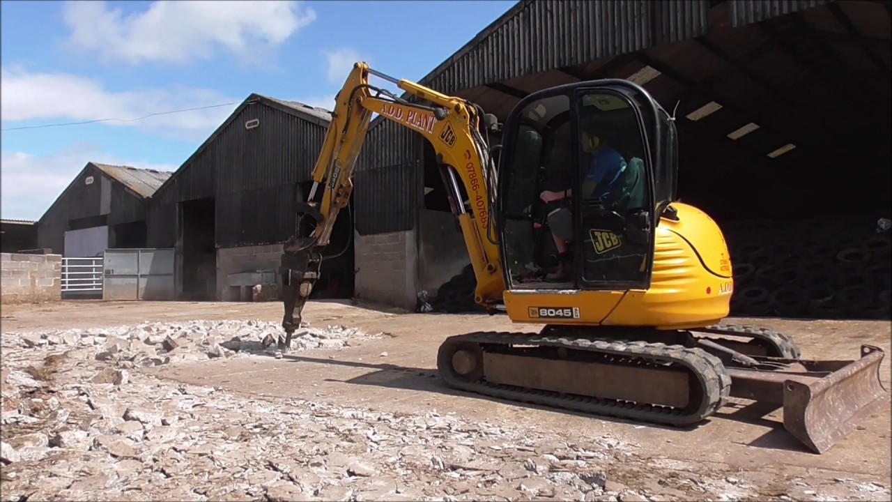 RIPPING UP THE OLD FARM YARD. PART 1 - YouTube
