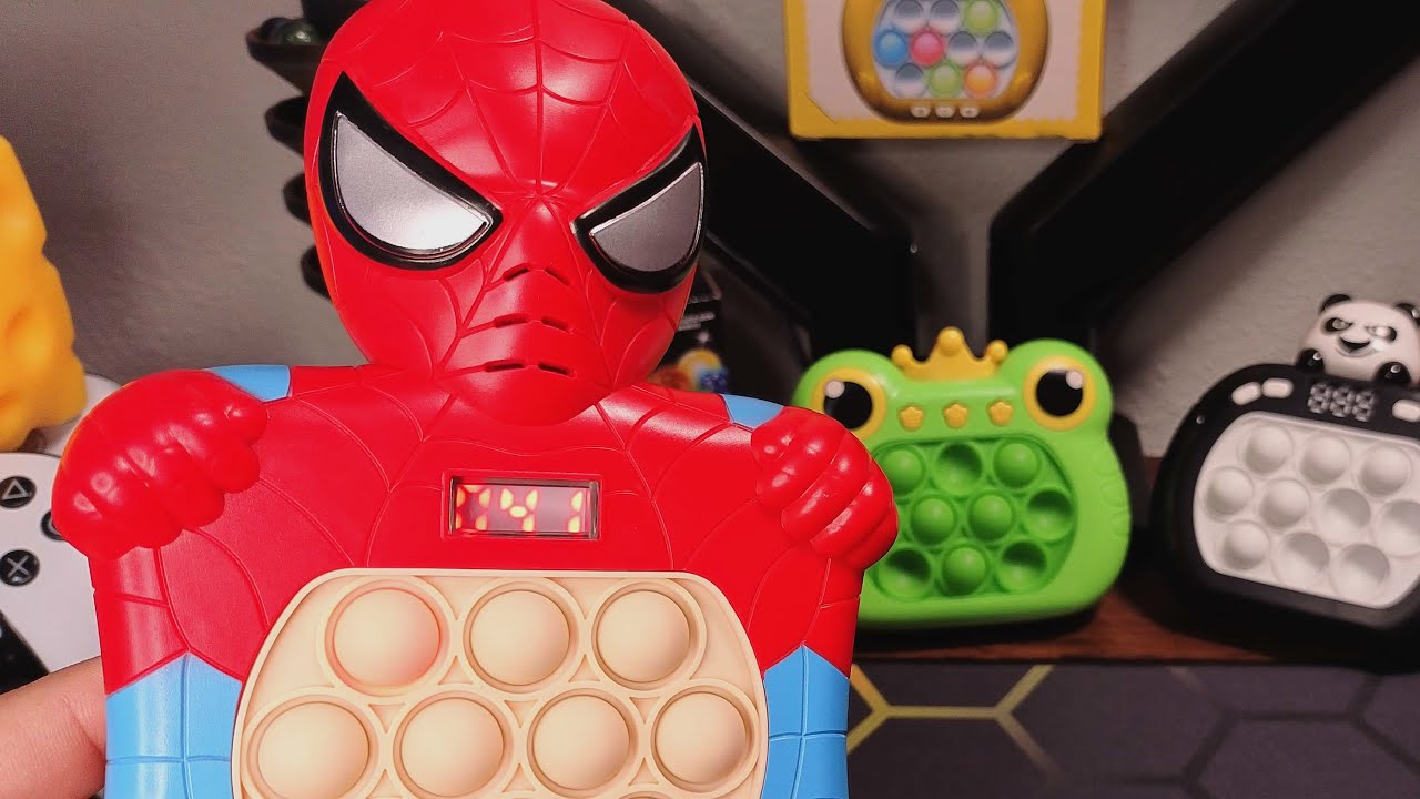 Pop It - Spider Man Fidget Toy - 😊🕷️ - #asmr #viral #trending #popit # ...