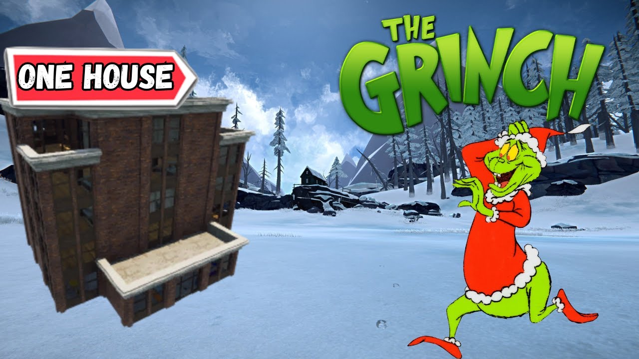 GRINCHES HOUSE ONLY CHALLENGE (HE'S A MEANCE) - YouTube