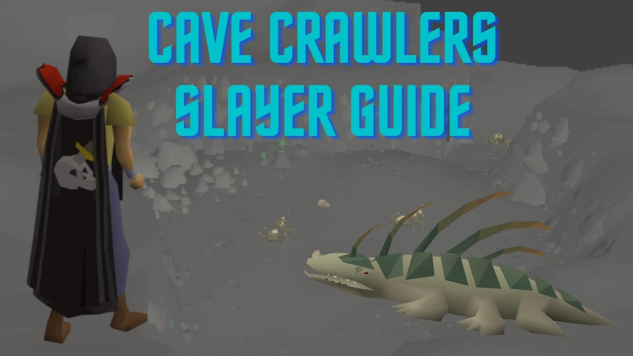 cave crawlers slayer 2007 guide osrs - YouTube