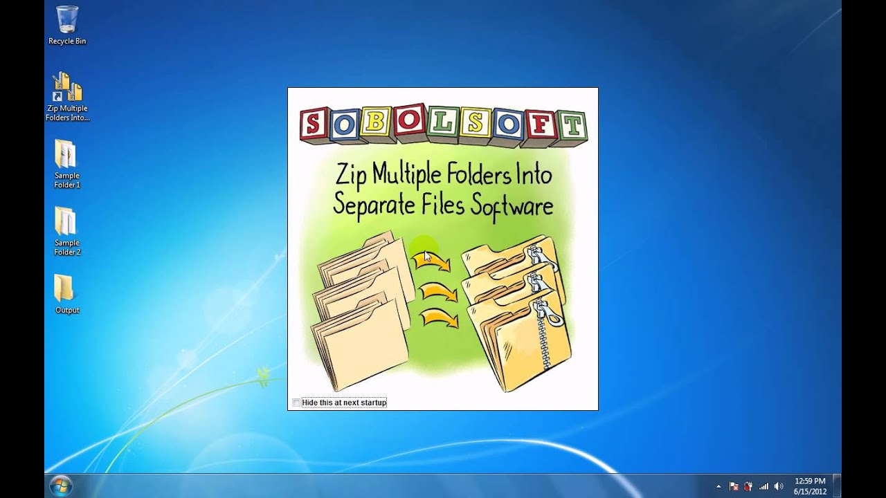 How To Use Zip Multiple Folders Into Separate Files Software YouTube How To Use Zip Multiple Folders Into Separate Files Software YouTube