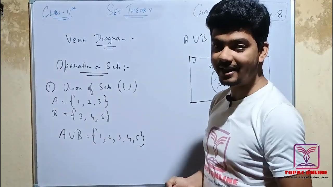 LECTURE 8 - MATHEMATICS - CLASS 11 - CHAPTER 1 - SETS - YouTube
