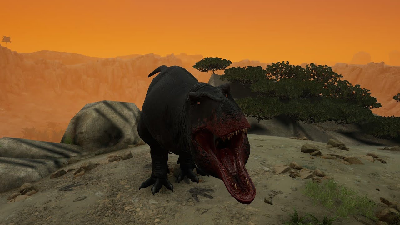 Path of titans PT rex gameplay - YouTube