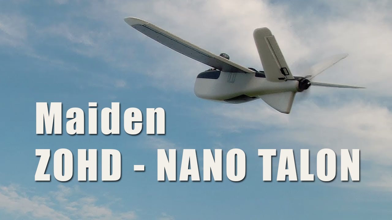 ZOHD Nano Talon MAIDEN - YouTube