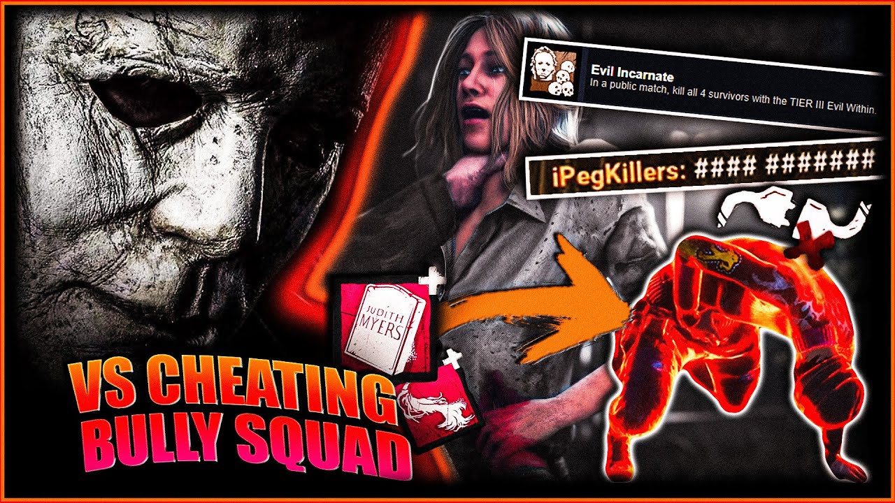 HARDEST Achievement In DBD VS CHEATING Bully Squad - YouTube