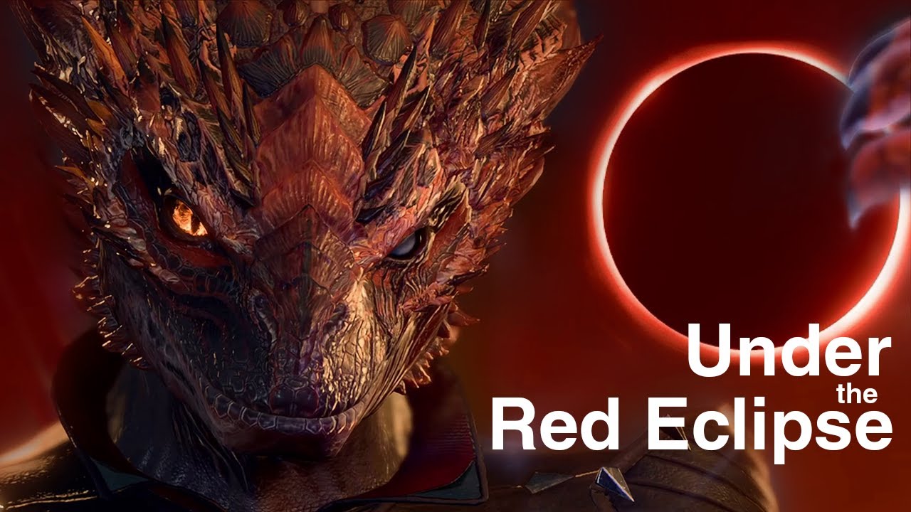 The Dark Urge Aria - Under the Red Eclipse (Patch 7 evil endings GMV) - YouTube