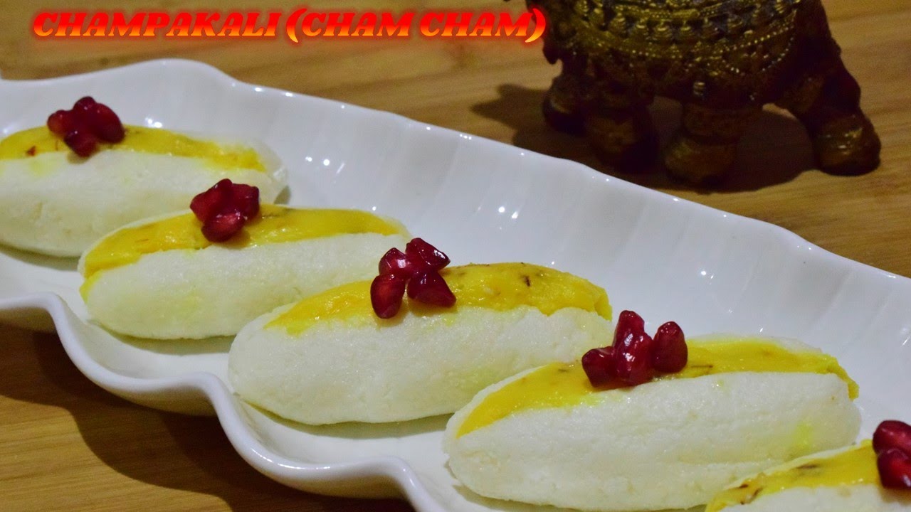 Champakali | Cham Cham Sweet | Bengali sweet | Diwali sweet recipe ...