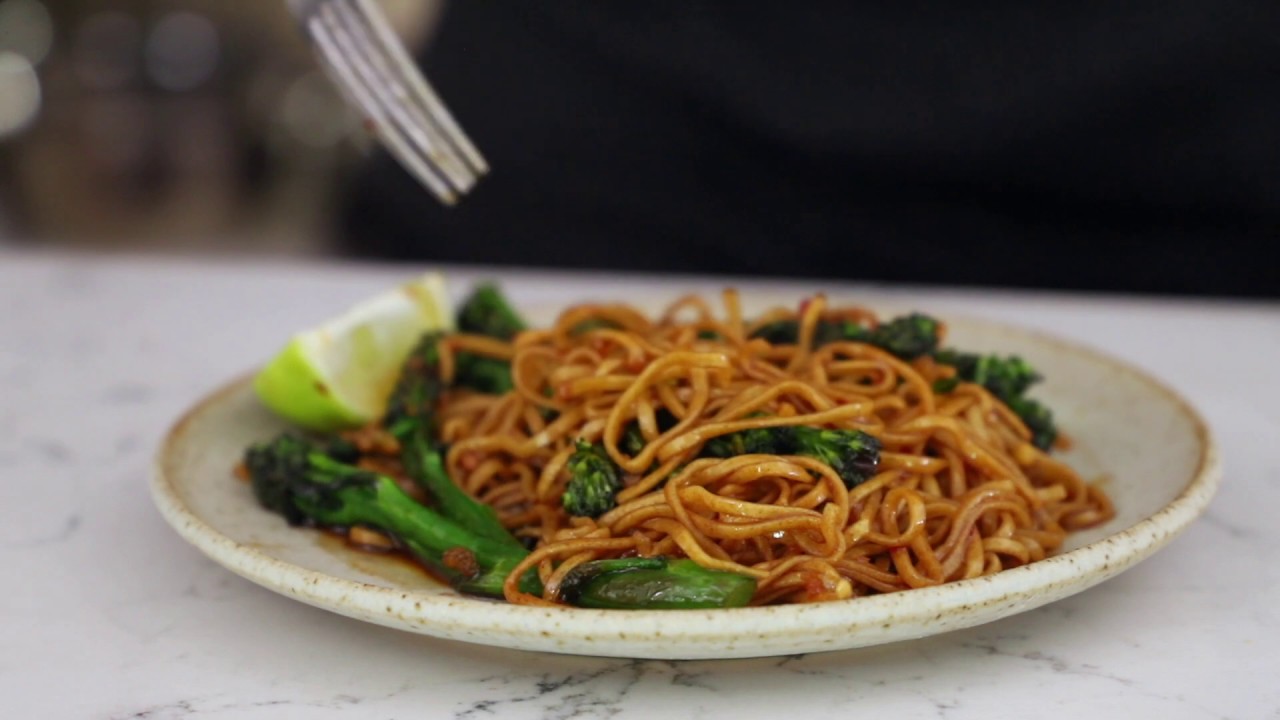 Golden Syrup Broccoli Noodles by Miguel Barclay - YouTube