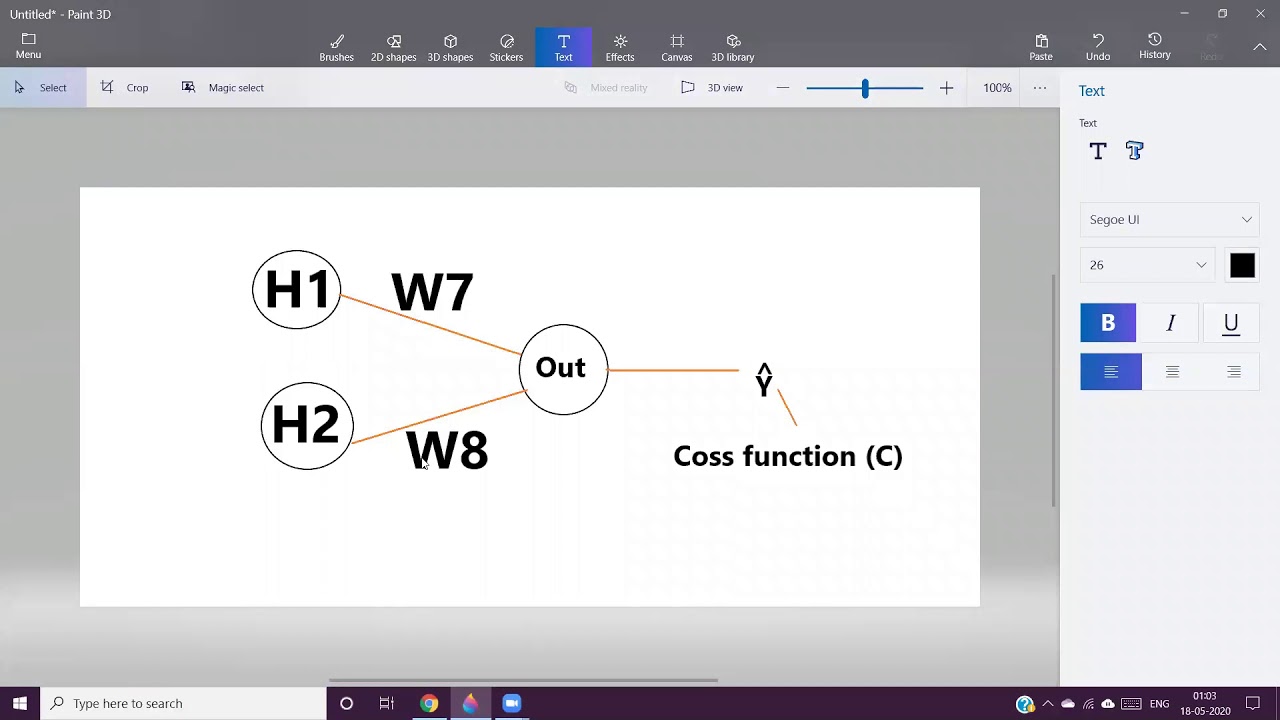 Deep learning backward and forward propagation - YouTube