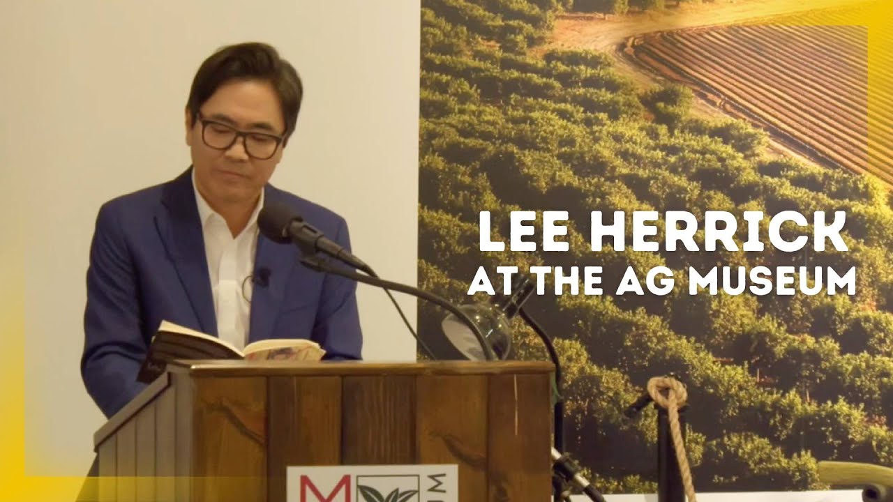 California Poet Laureate Lee Herrick — Full Reading - YouTube