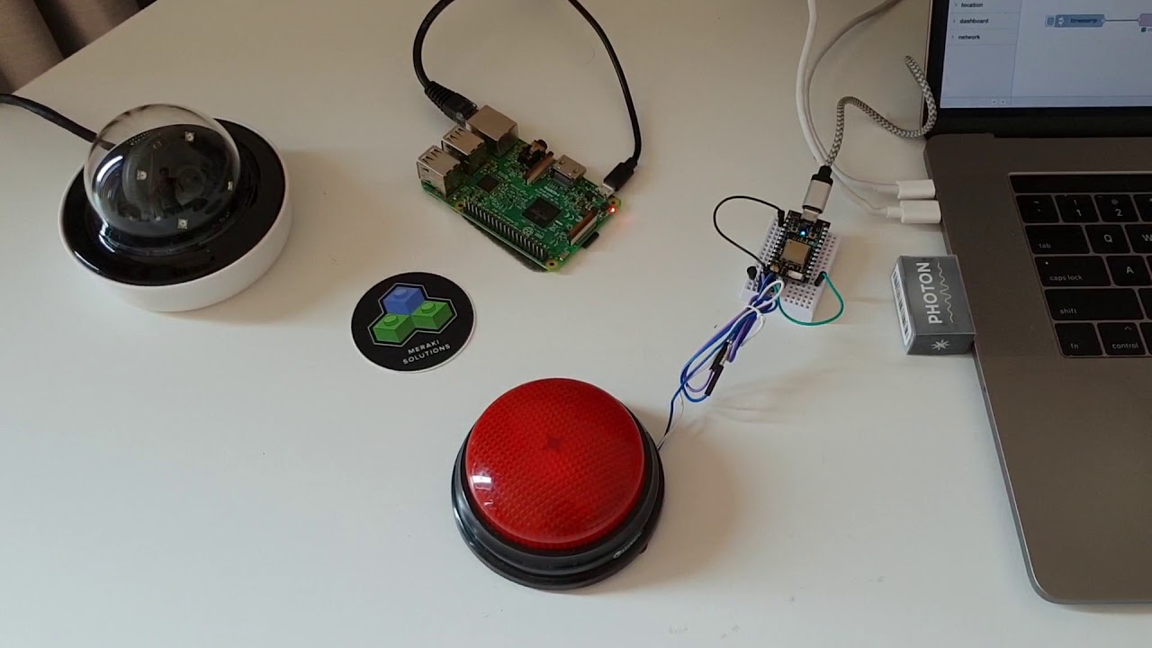 Meraki IoT Buzzer Alarm Demo - YouTube