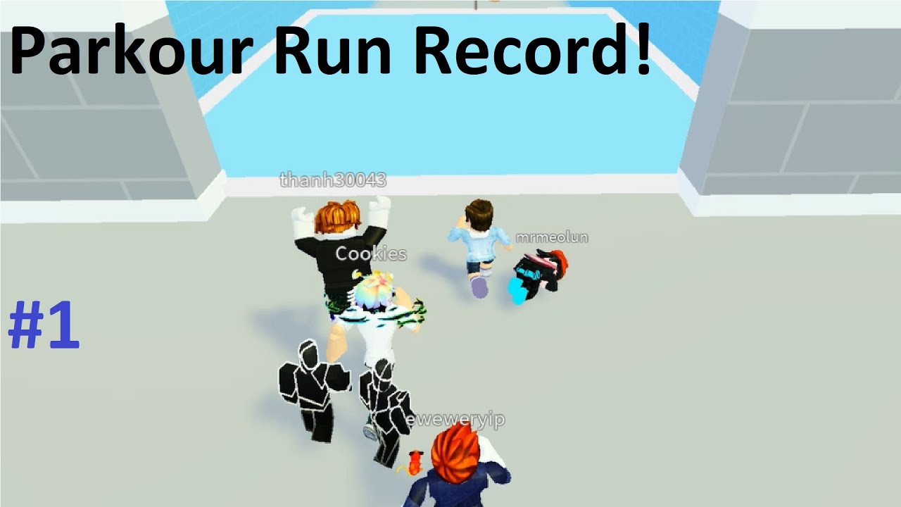 Record for Parkour Run! | Parkour Run Records #1 - YouTube