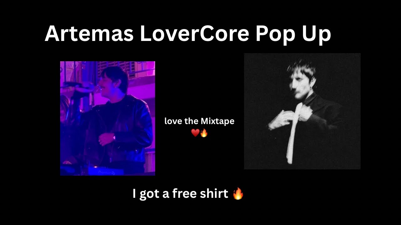 LoverCore by Artemas free event in LA - YouTube