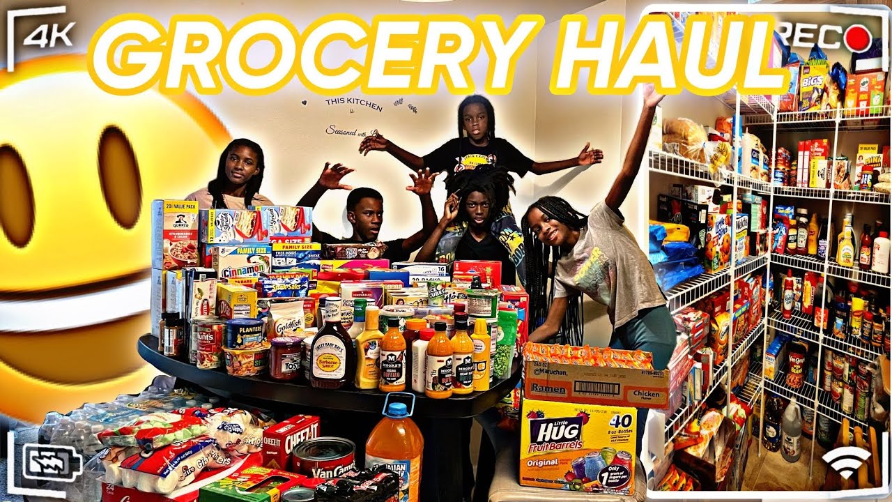 MASSIVE WALMART GROCERY HAUL 2022 | PANTRY RESTOCK | KIDS EDITION - YouTube