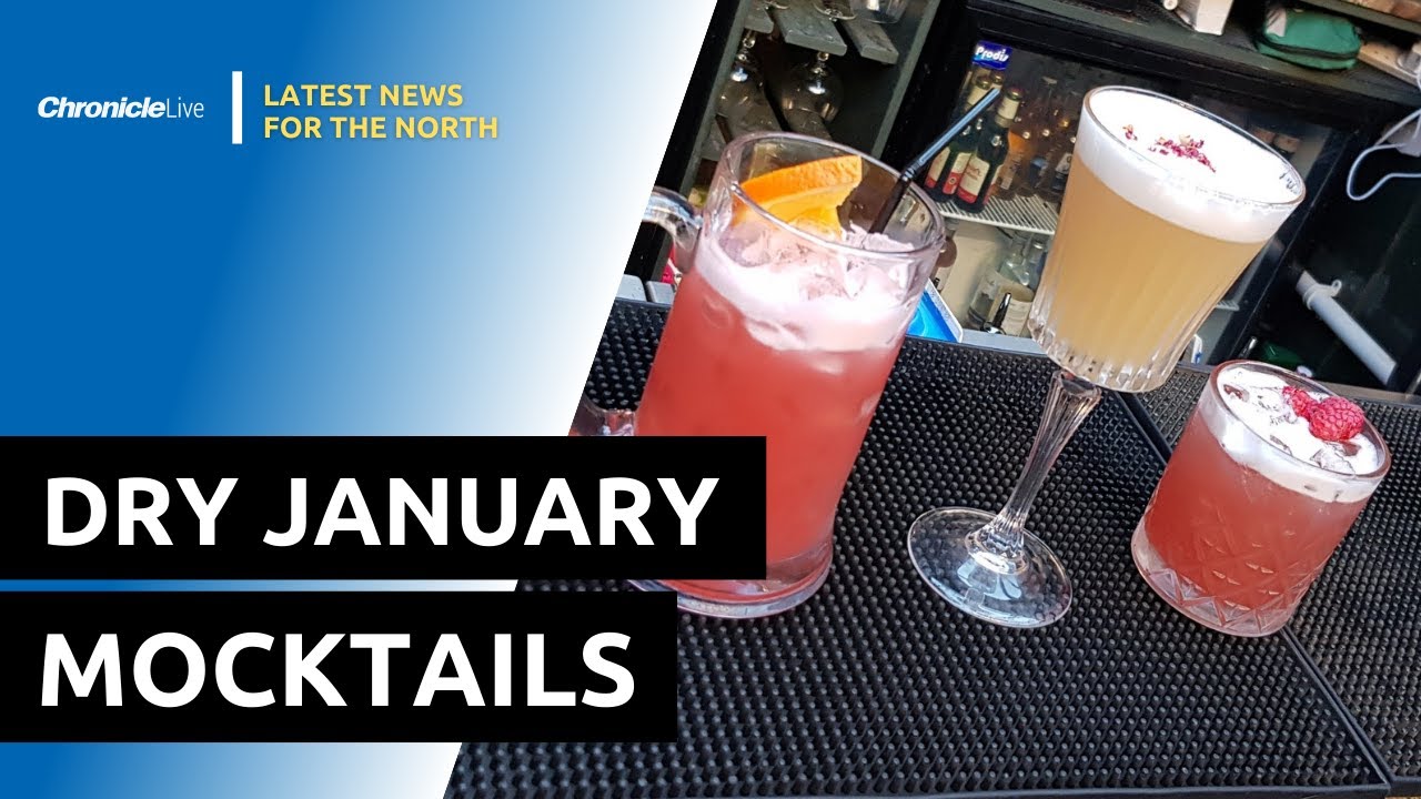Newcastle WC Bar's mocktails for Dry January - YouTube
