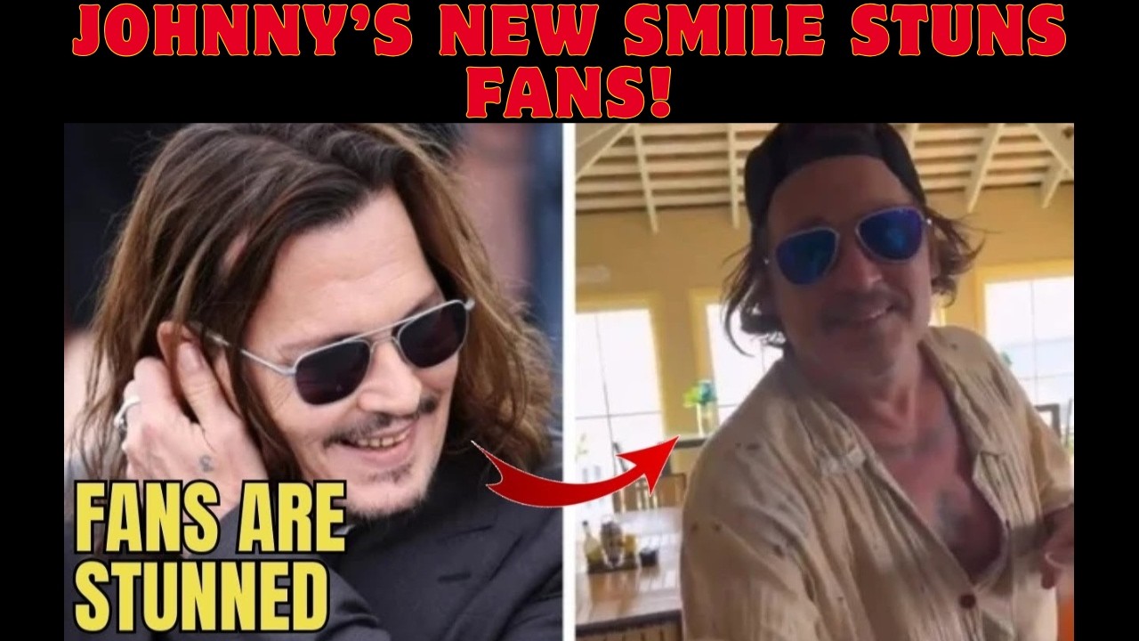 Johnny Depp's Smile Transformation: What Really Happened? - YouTube