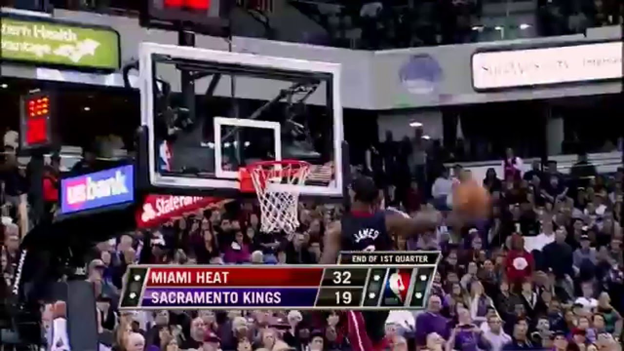 LeBron James top 10 MONSTER DUNK!!!! - YouTube