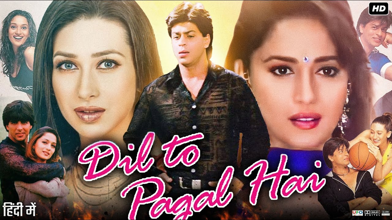 Dil To Pagal Hai Full Movie 1997 | Shah Rukh Khan | Madhuri Dixit ...