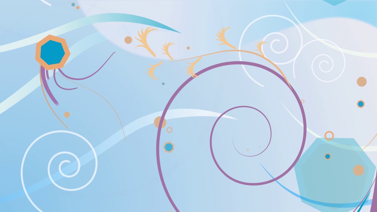 Футаж узор 1 Flourish - animation - YouTube