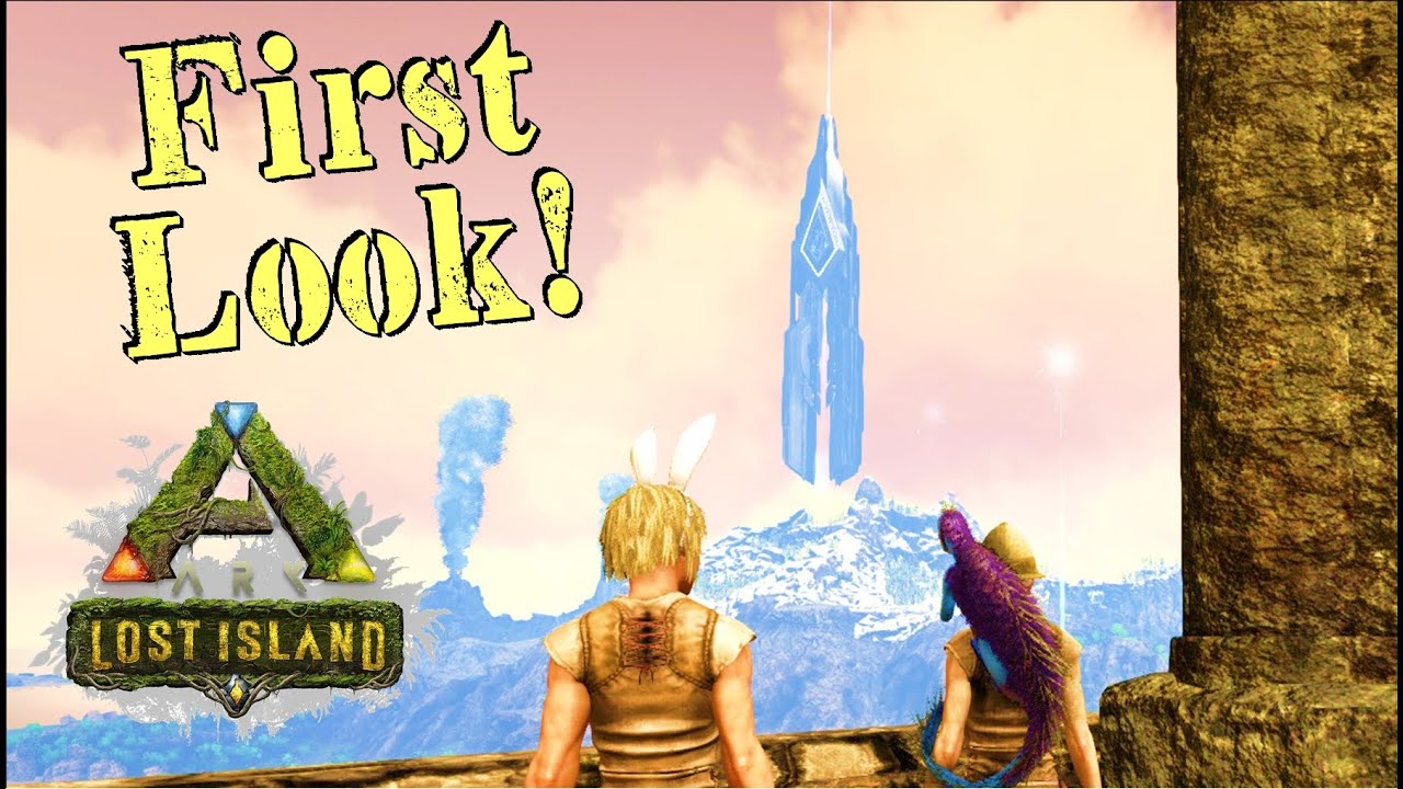 Lost Island - First Episode - Starter Base - Ark Survival Evovled - YouTube