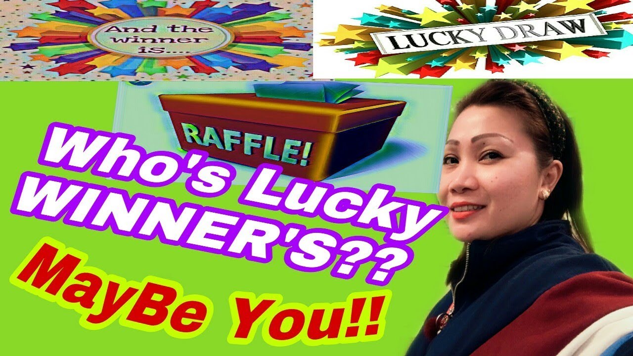 WINNER Raffle PICK BY:SONGBACK VLOG😘 - YouTube