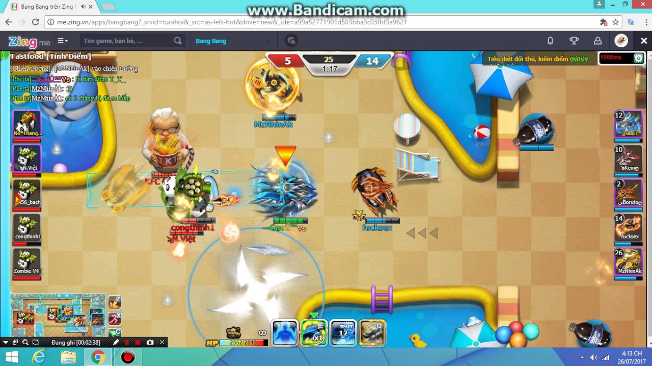 [Bang bang zing me]5panda :V - YouTube