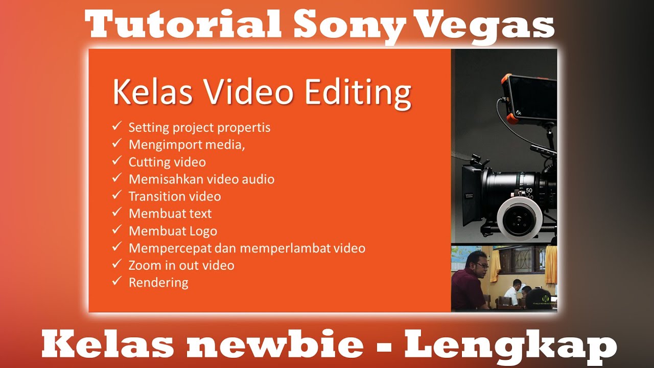 Belajar video editing kelas basic - Full Lengkap - YouTube