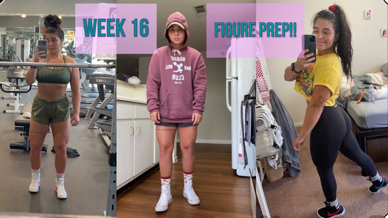 Figure Competition Prep Week 16!! 14 Weeks out - YouTube