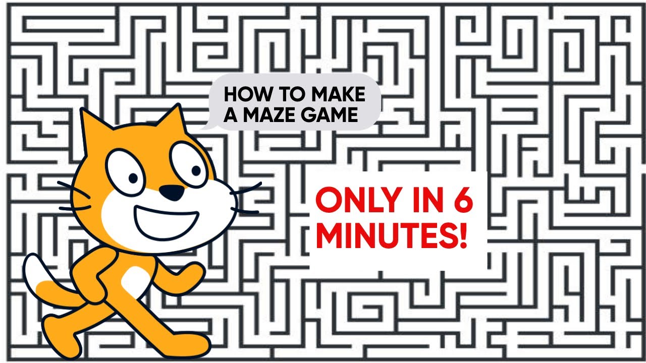 HOW TO MAKE A MAZE GAME ON SCRATCH! - YouTube