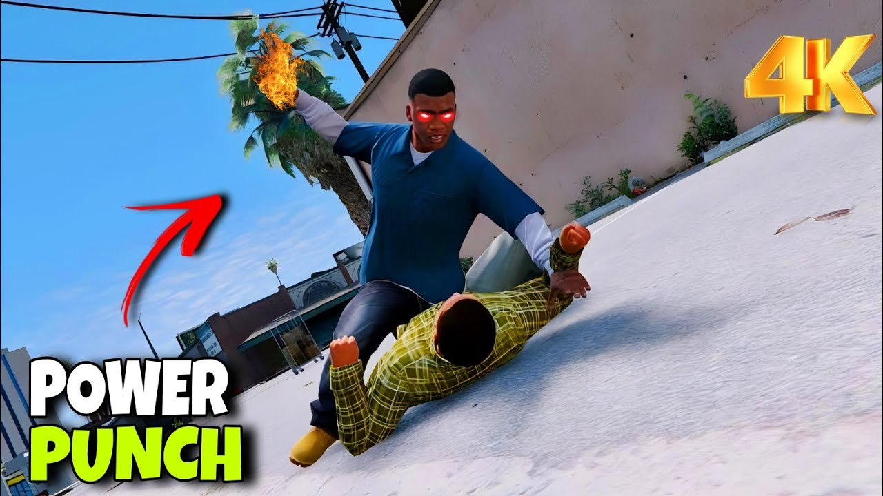 Hitting random peds with *POWERFUL* punch | Super Punch mod in GTA 5 ...