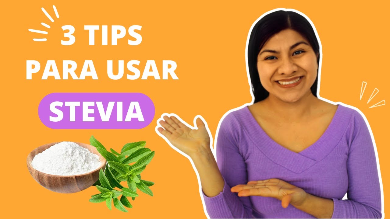 ⭐ Como USAR la STEVIA en REPOSTERÍA - YouTube