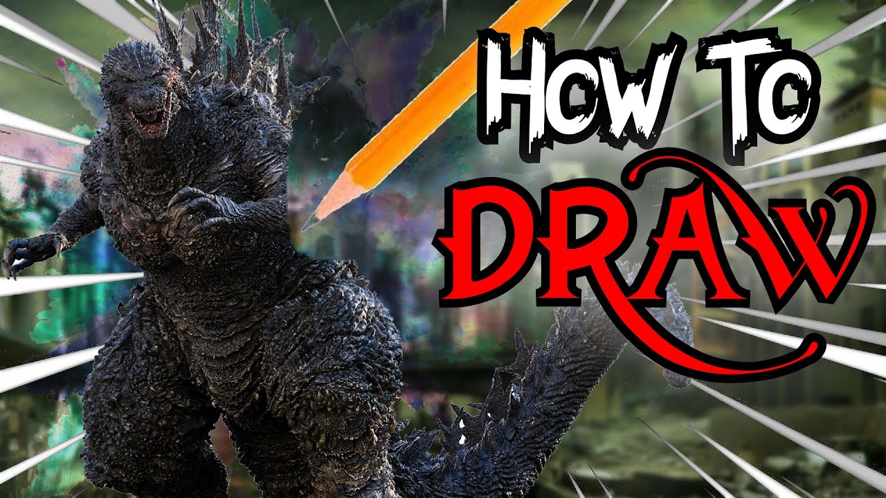 How To DRAW Godzilla Minus One!|Drawing Tutorial| - YouTube