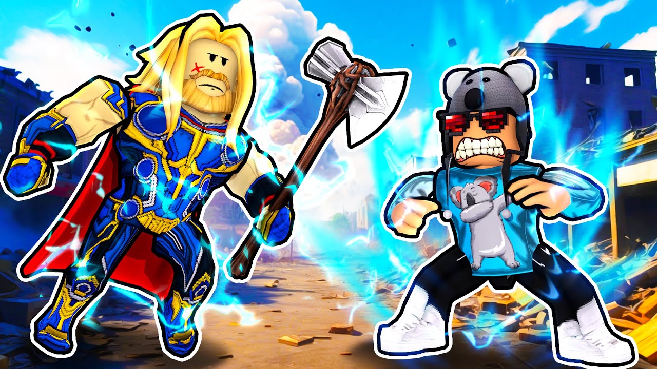 I Got The Most POWERFUL HAMMER in Roblox Thor Simulator - YouTube