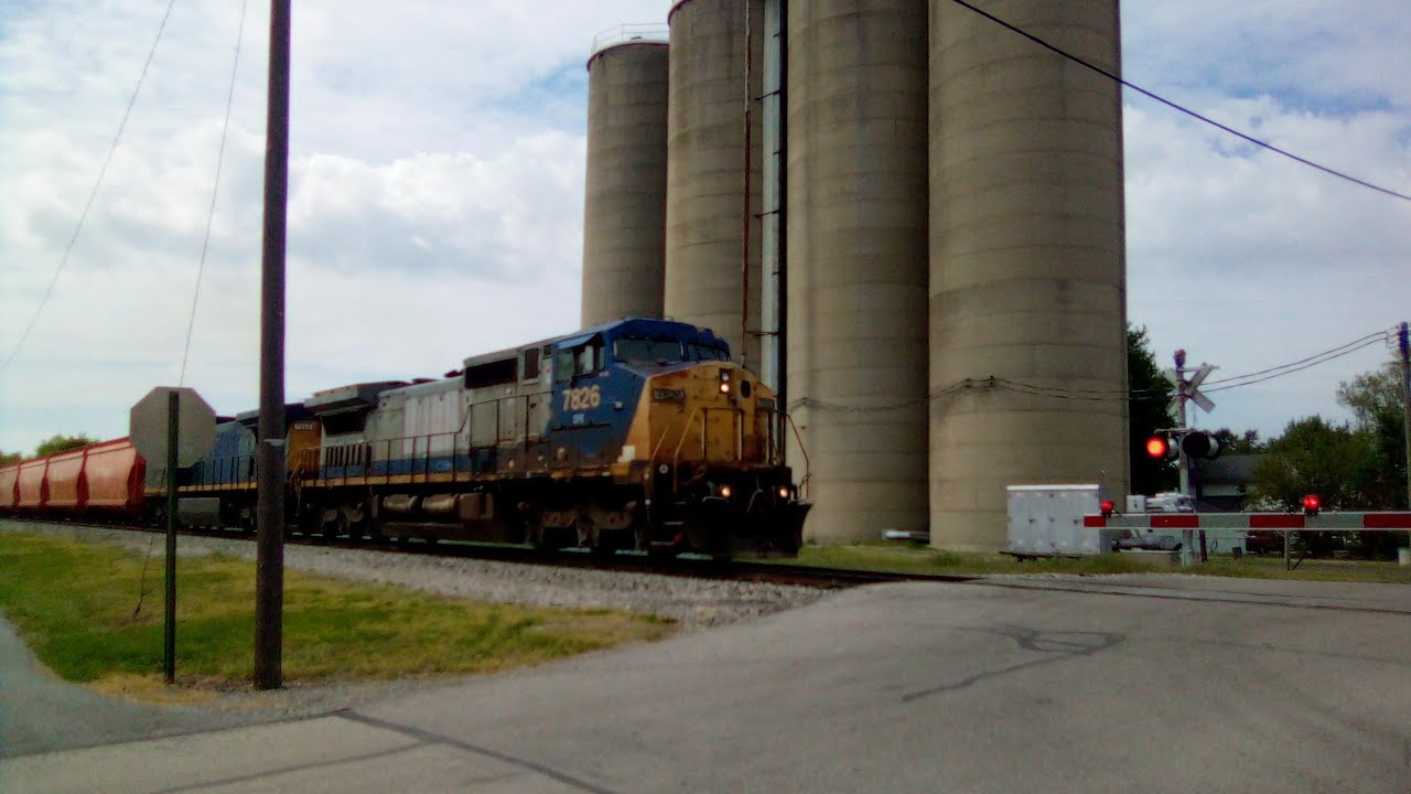 Afternoon EASTBOUND FW-LI CFE Grain/Mixed Freight/Rail/Steel Train! (05/06/2024) - YouTube