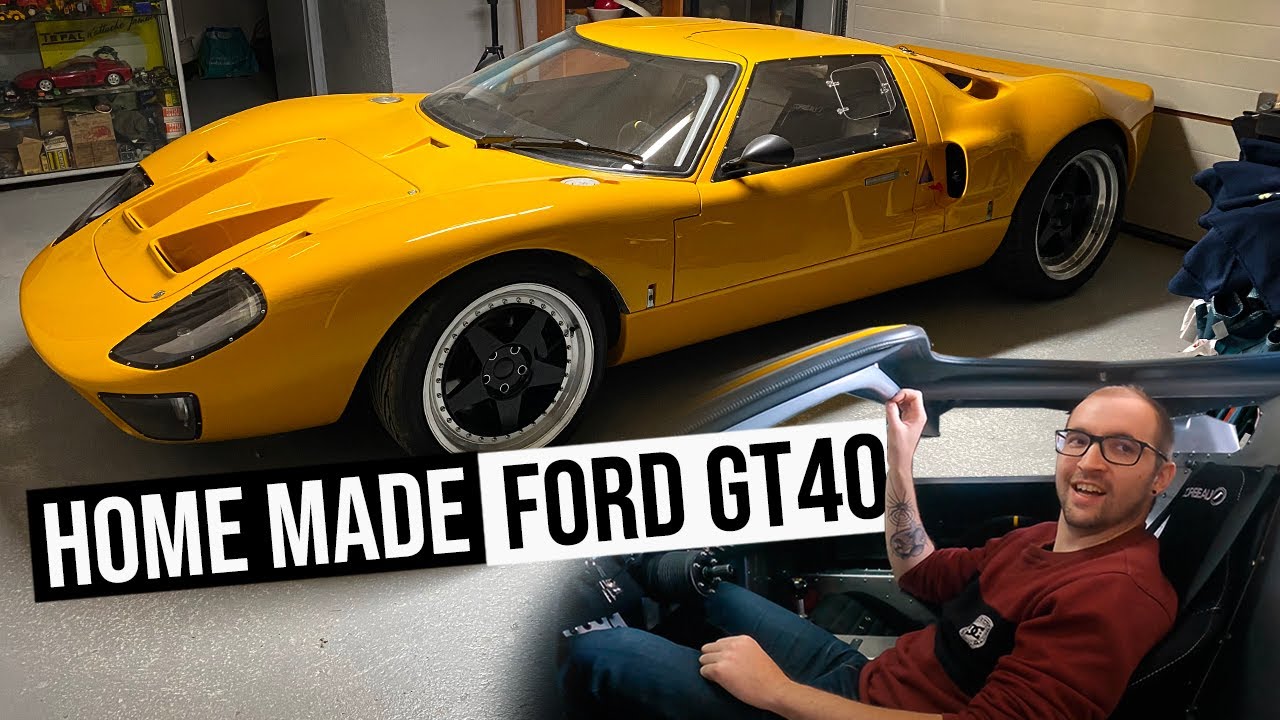Il construit une Ford GT40 dans son garage pour 20.000€ ft ...