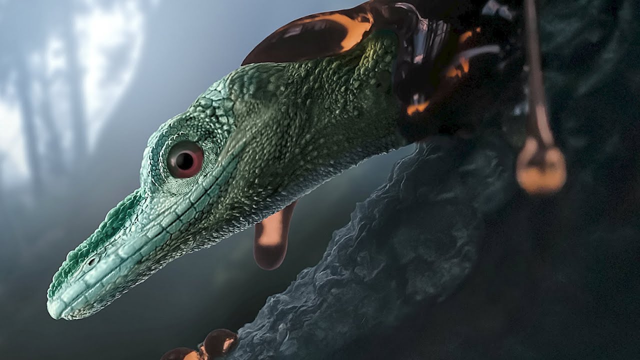 Strange Lizard Preserved in Fossilized Amber for 99 Million Years ...