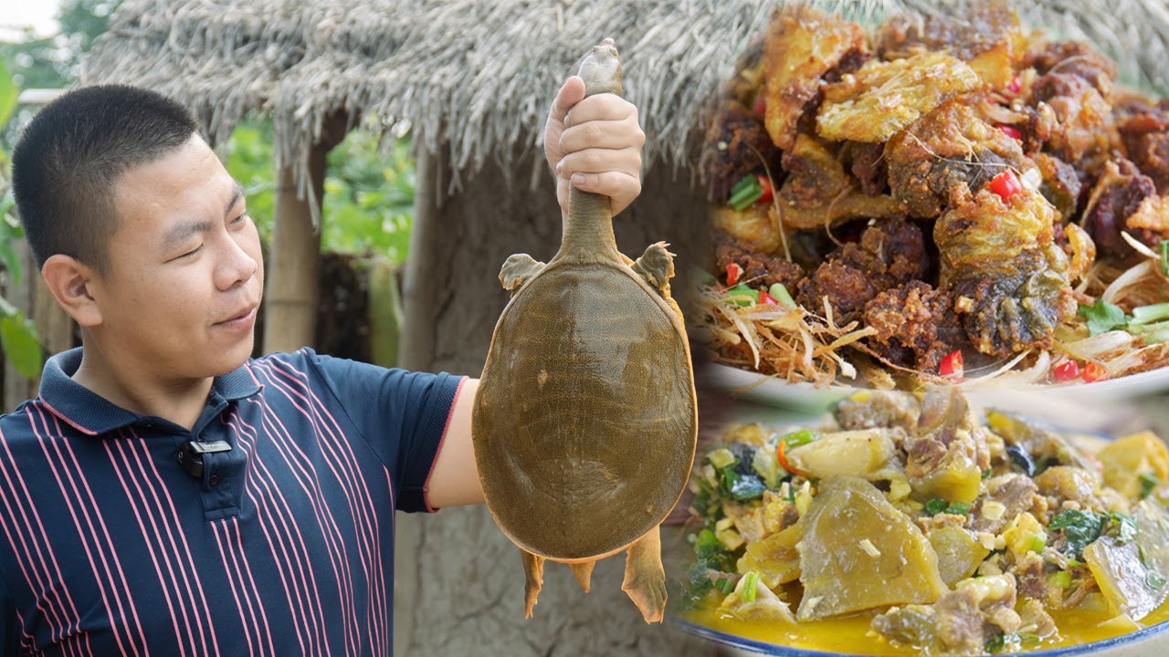 Cook Delicious Crispy Fried Soft Shell Turtle In Country Style Step Cook Delicious Crispy Fried Soft Shell Turtle In Country Style Step