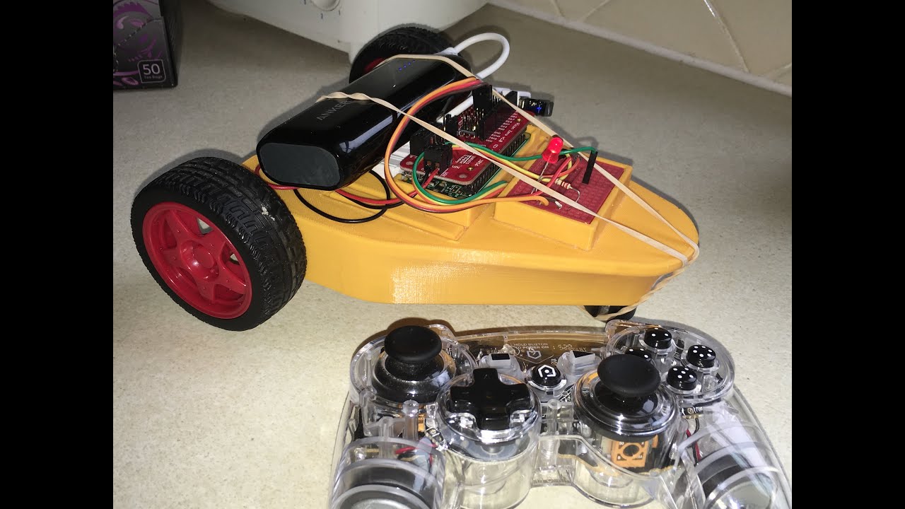 PS3-Controlled Edukit Robot - YouTube