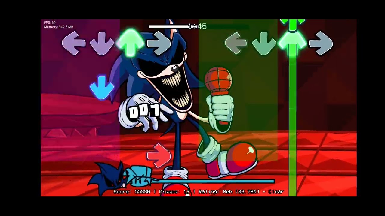 Fnf sharpy showdown bf vs exetior - YouTube