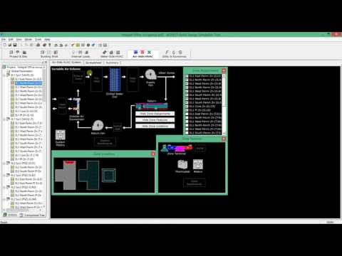 eQuest Mastering the Basics 09 Space Templates and HVAC Zones - YouTube