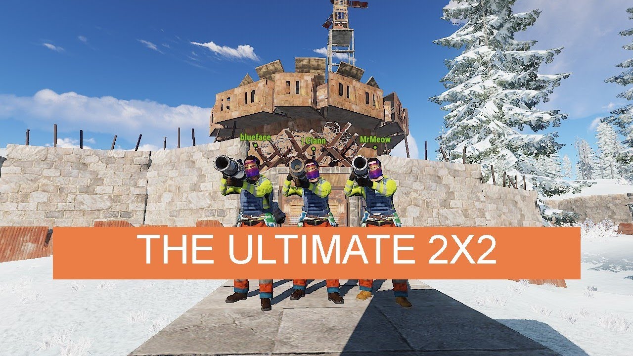 2x2 FloorStack Rust Building Video Ft. Warrior (outdated) - YouTube