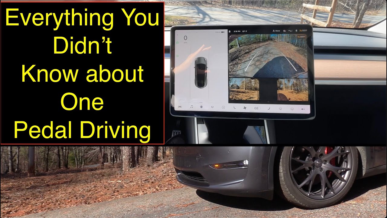 Everything You Didn't Know about One Pedal Driving - YouTube