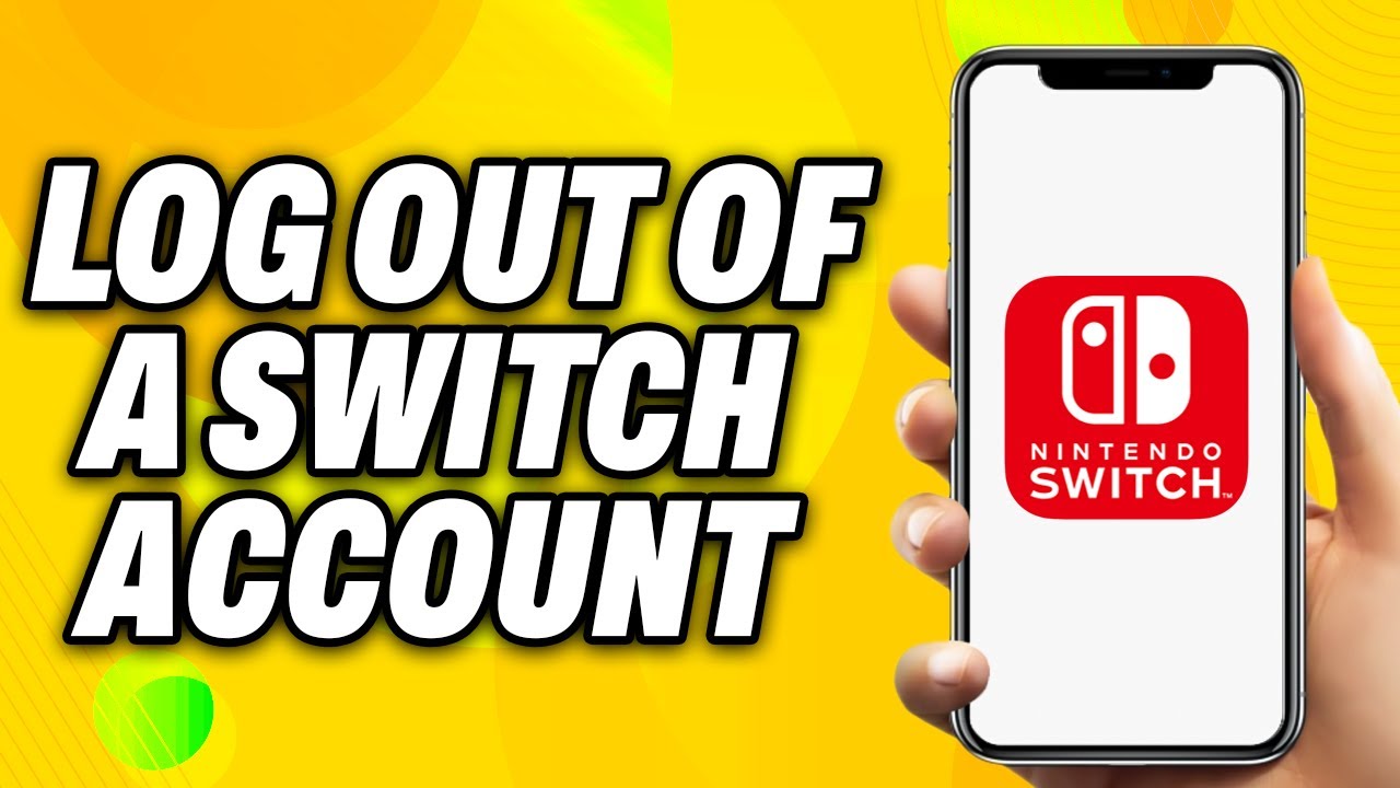 How To Log Out of a Nintendo Switch Account (2025) - Quick Fix - YouTube