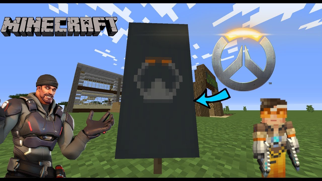 How to make an Overwatch Symbol in Minecraft! - YouTube