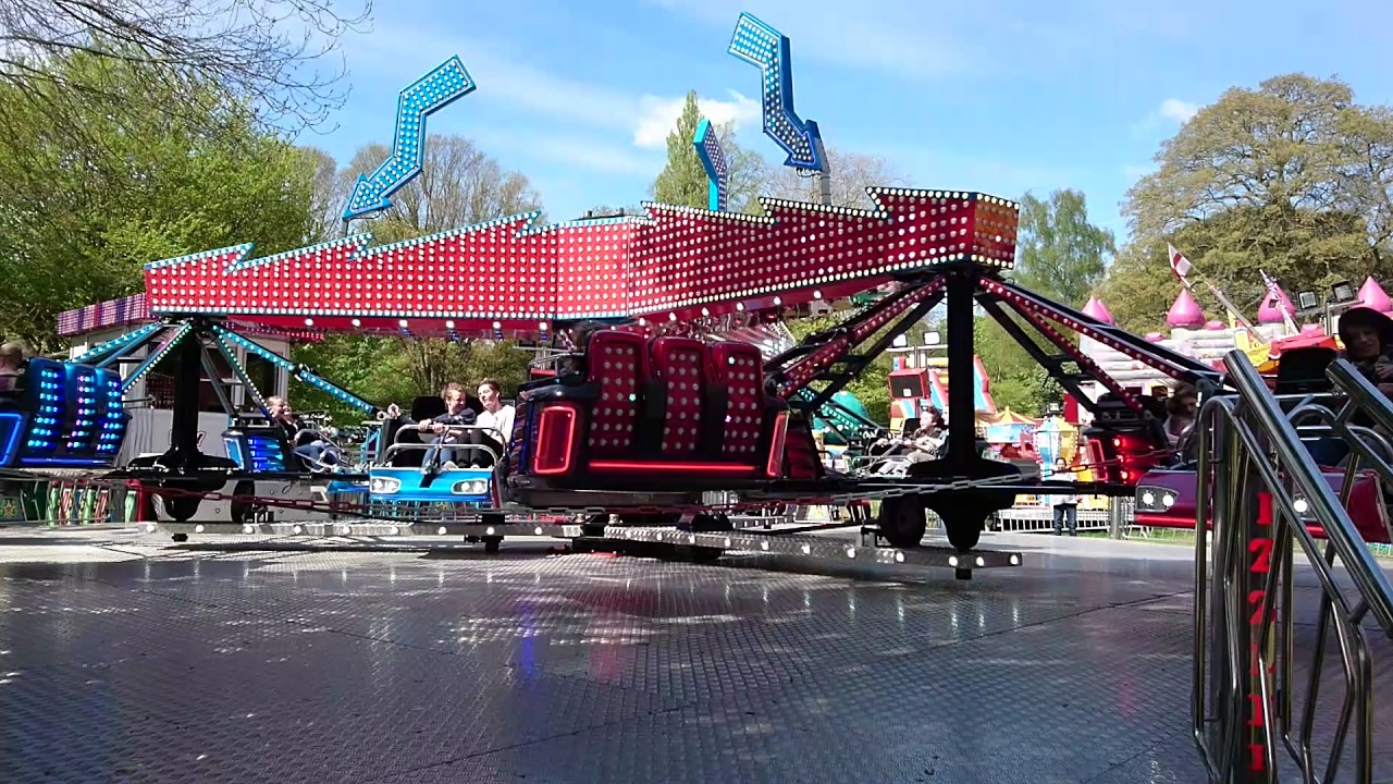 King Sizzler Ride At Easter In The Park, Bath, April 2017 - YouTube