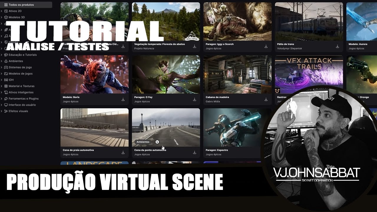 AULA 1 - MAPA ESPACIAL - UNREAL ENGINE 5.4 ( Vj John Sabbat ) - YouTube