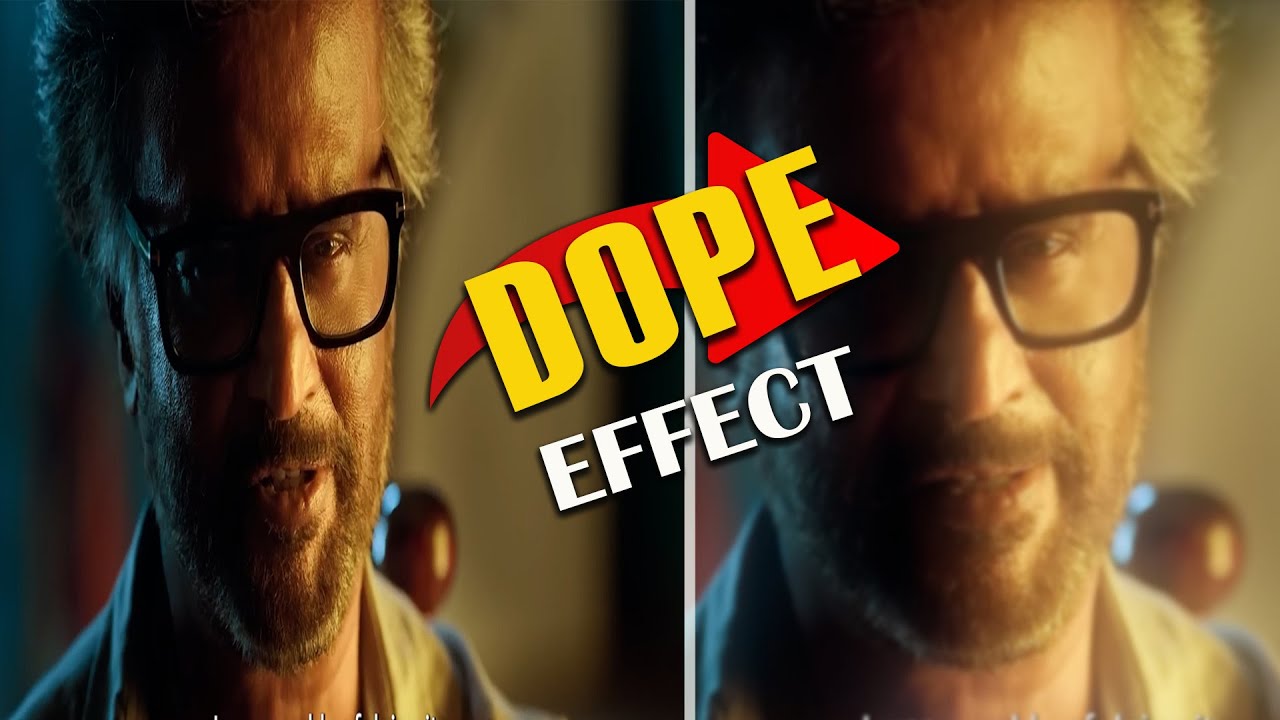 Dope glow effect in Rajnikanth Sir Jailer Scene - YouTube